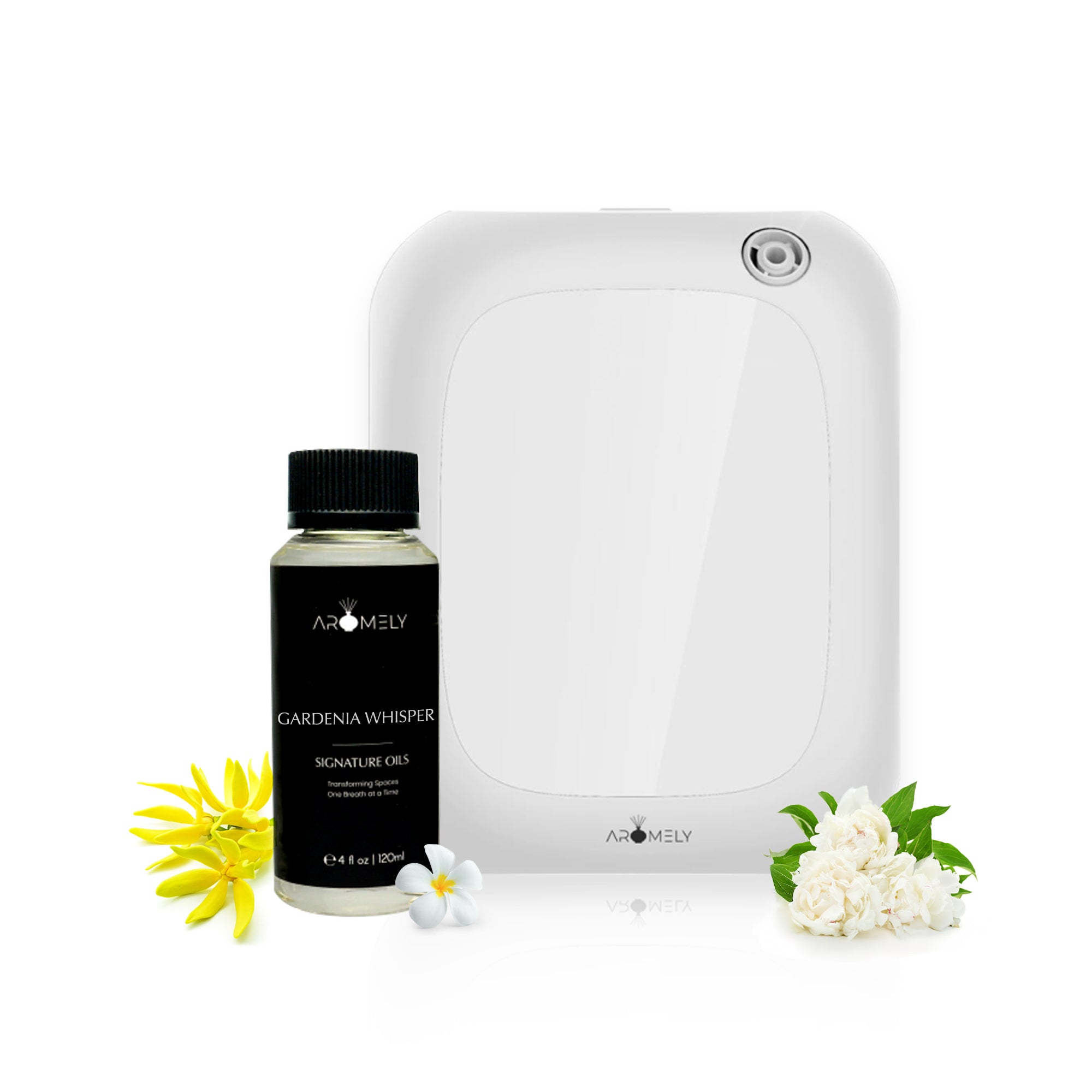Aro 25 Max + Gardenia Whisper (120ml) with FREE Mystery Gift – AROMELY